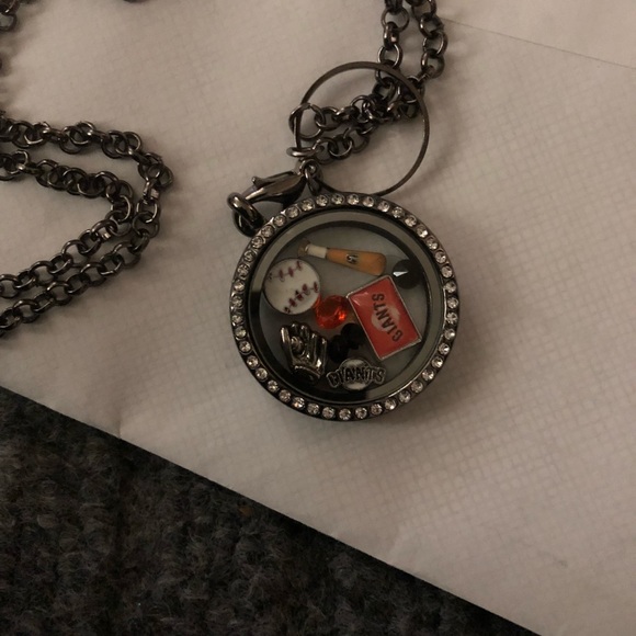 Jewelry | Giants Baseball Themed Locket | Poshmark